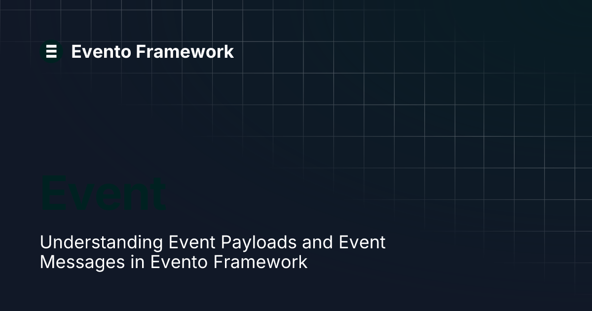 Event | Evento Framework